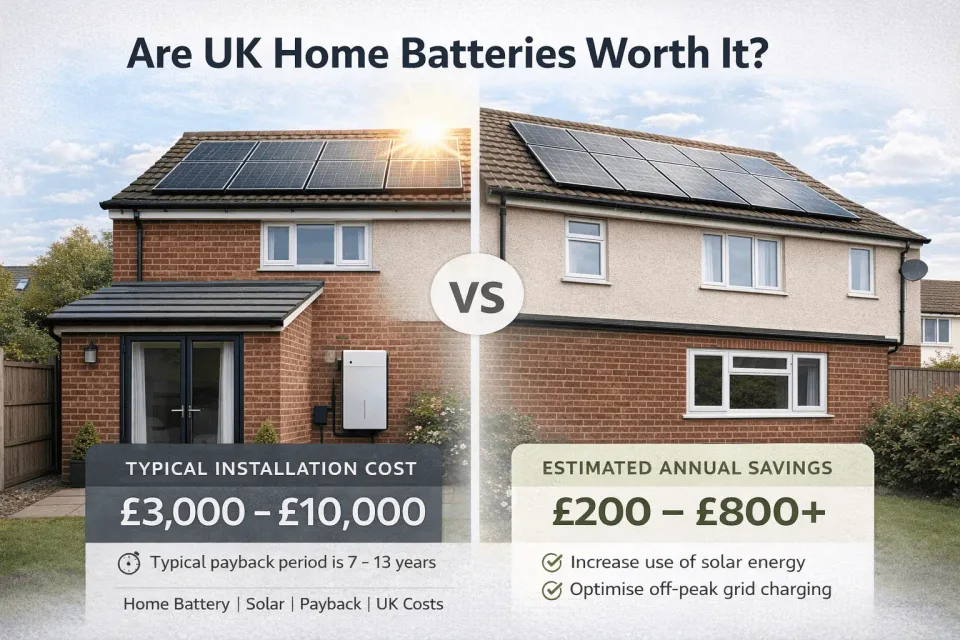 What is a home battery and how does it work | kilowatts.uk